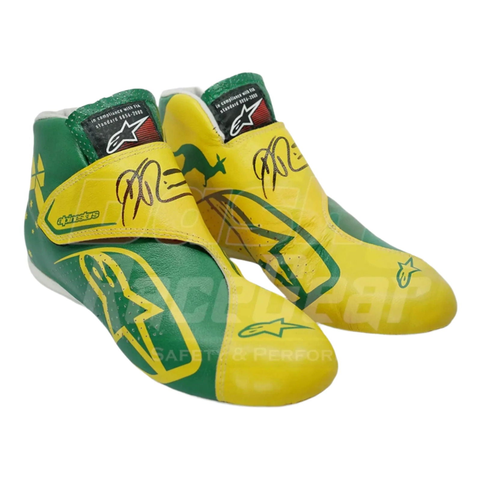 2019 DANIEL RICCIARDO RENAULT F1 RACE BOOTS - AUSTRALIAN GRAND PRIX ...