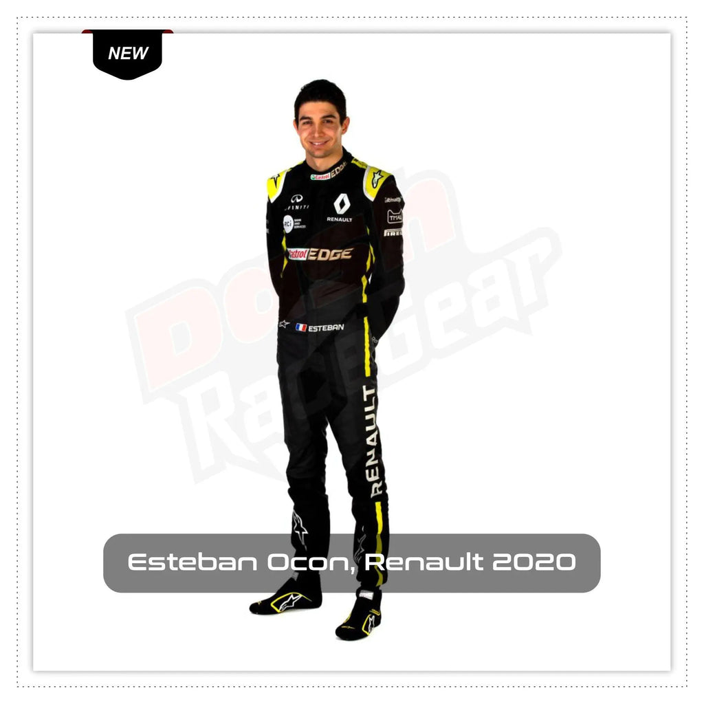 2020 Esteban Ocon Renault F1 Race Suit - Speedxcrafts