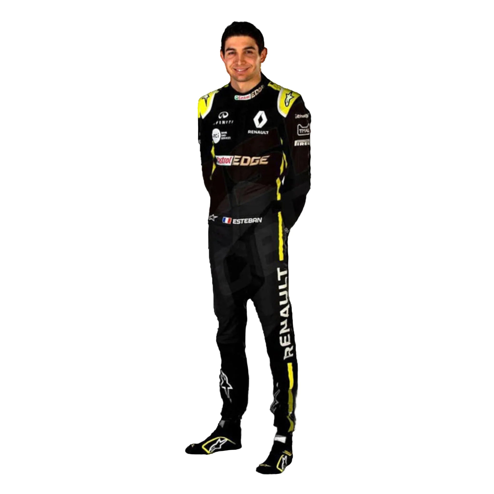 2020 Esteban Ocon Renault F1 Race Suit - Speedxcrafts – Speedx Crafts