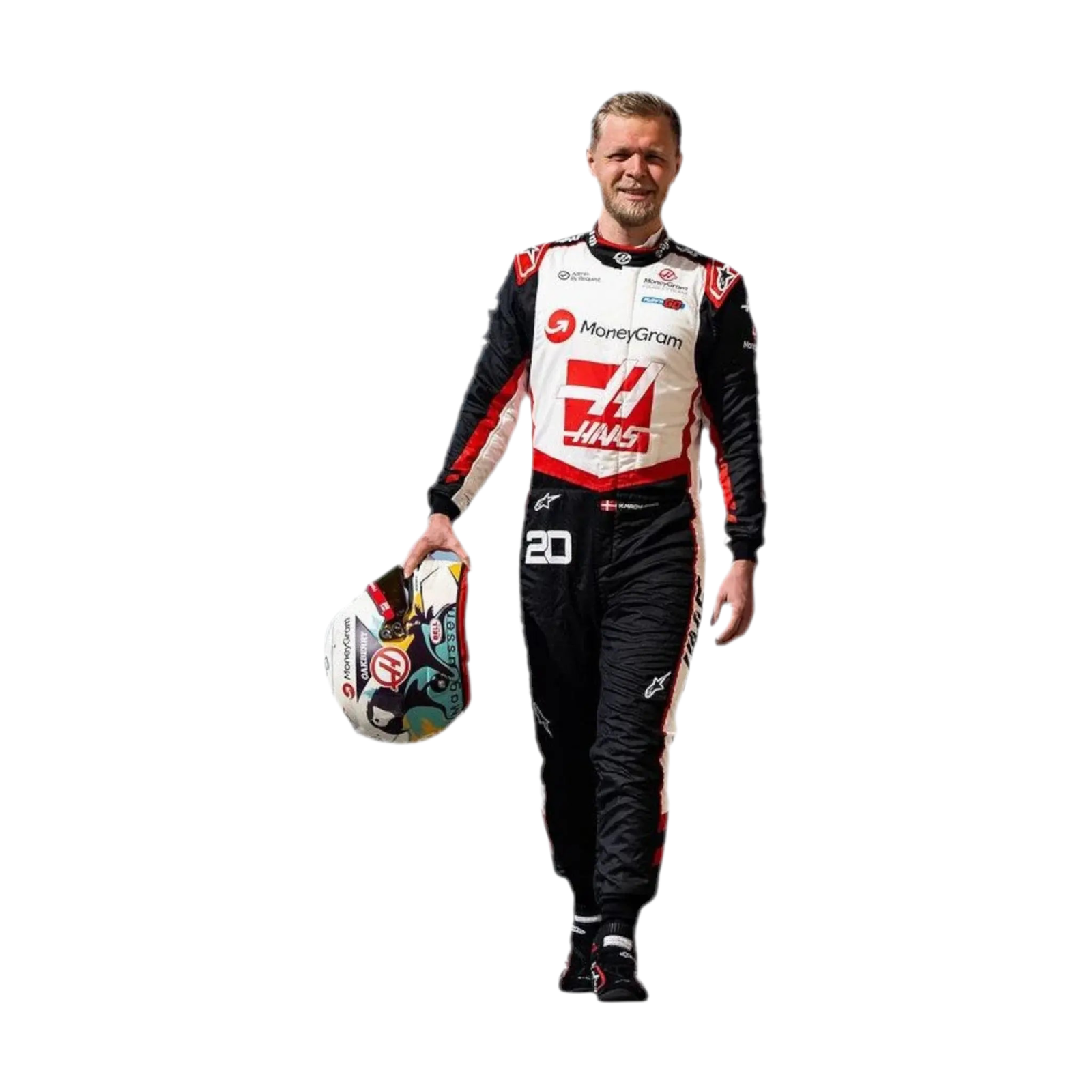 2024 Kevin Magnussen Replica Race Suit | Haas F1 Team Merchandise ...